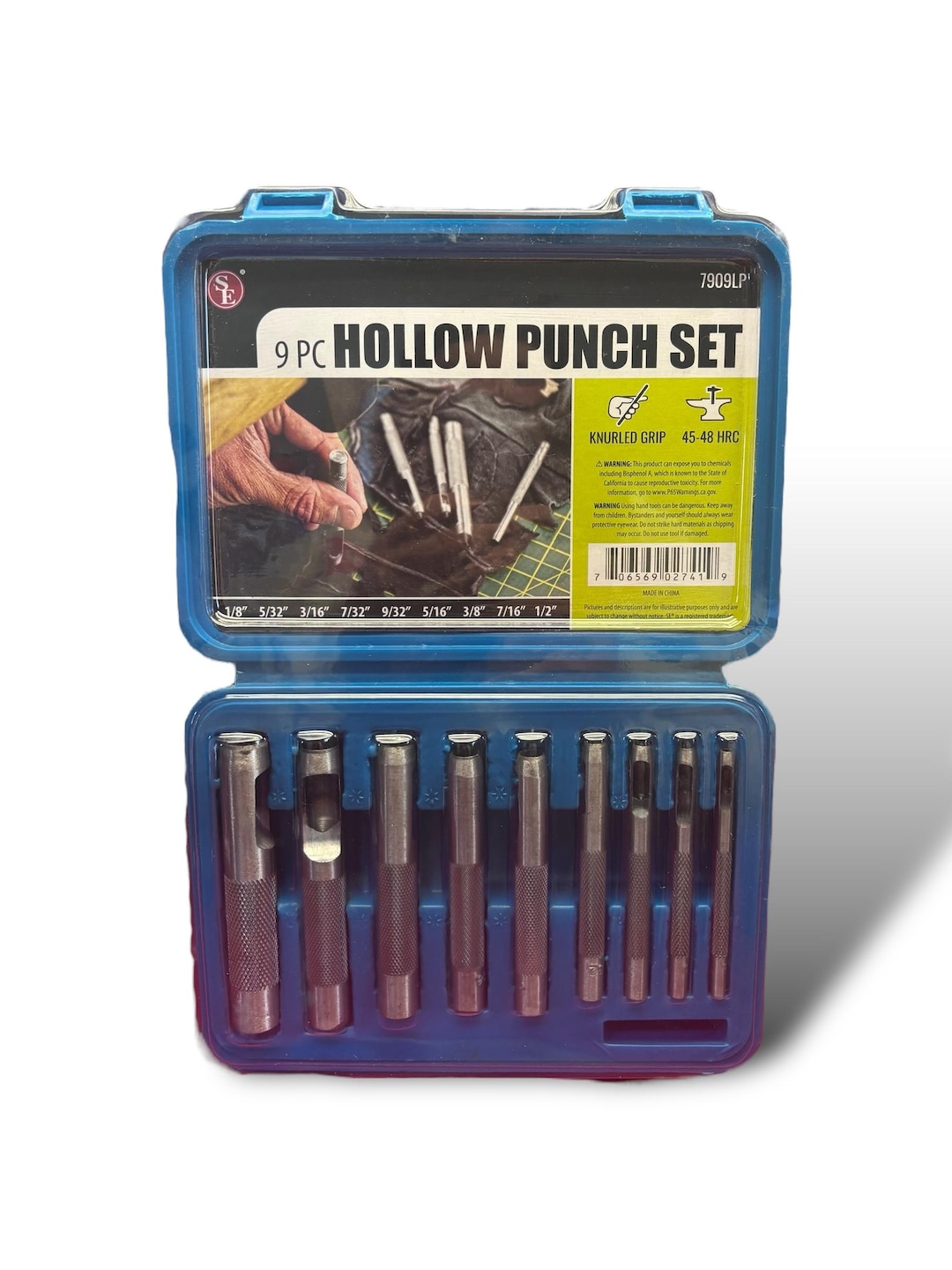 9 Piece Hollow Punch Set - Etsy