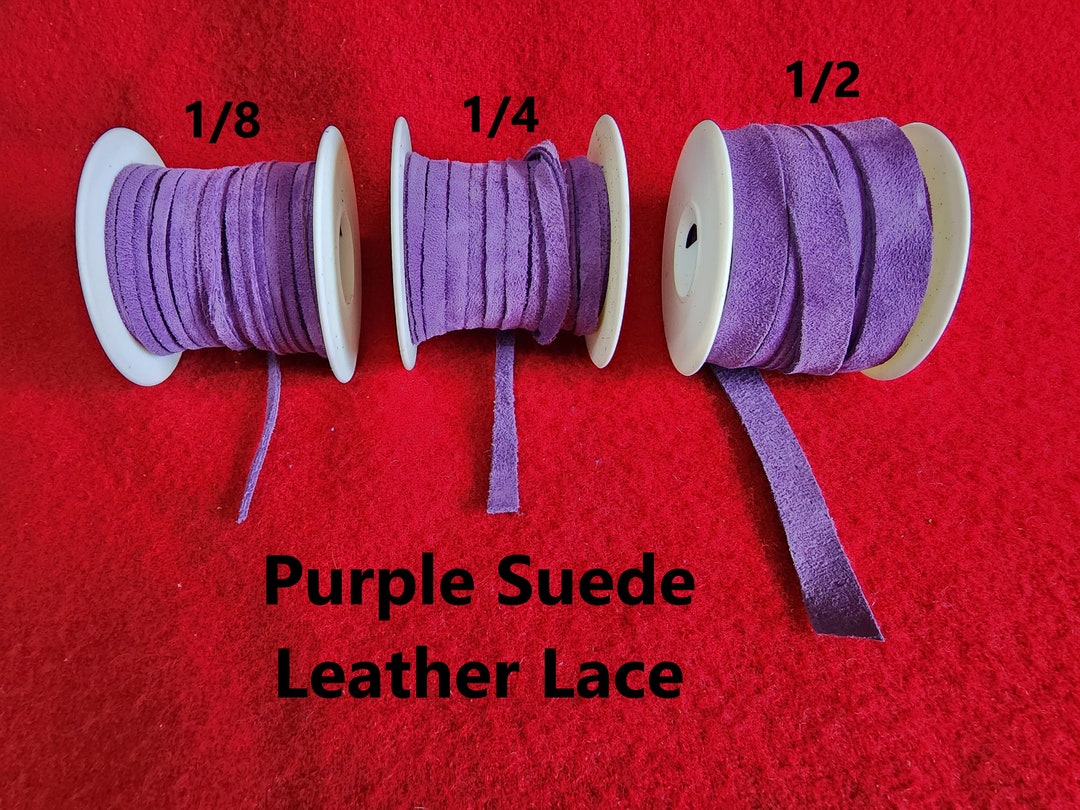 Suede Lace, 3 Colors and 3 Sizes Bracelet Cord/necklace E-12 - Etsy