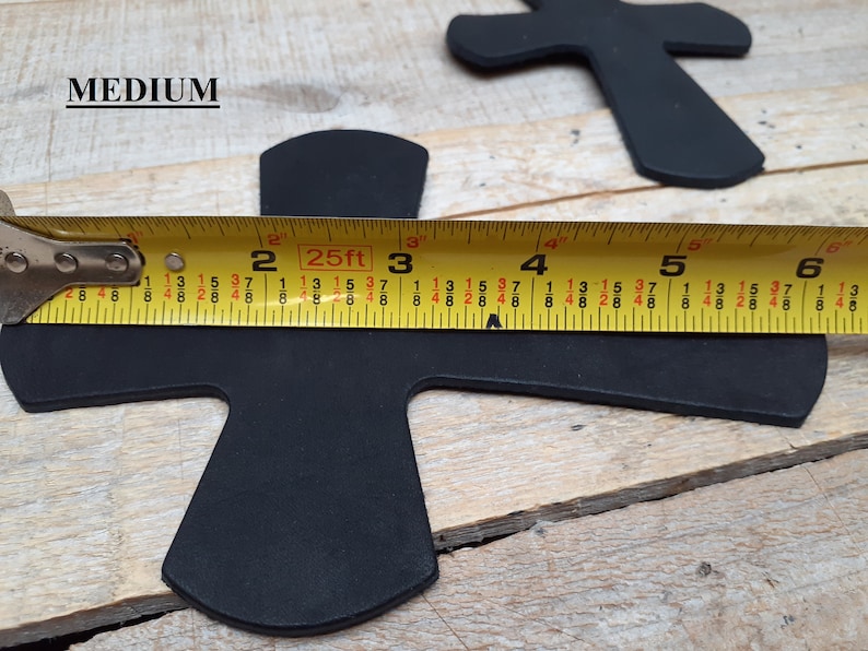 Leather Cross Sharp Cut Outs 3 Sizes To Choose From | Etsy