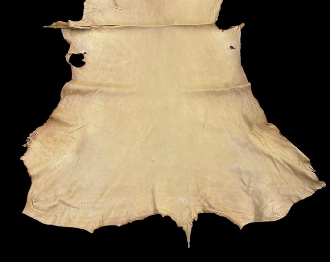 Deerskin/deer Leather / Buckskin Hide/saddle Color / C12-pic5 - Etsy