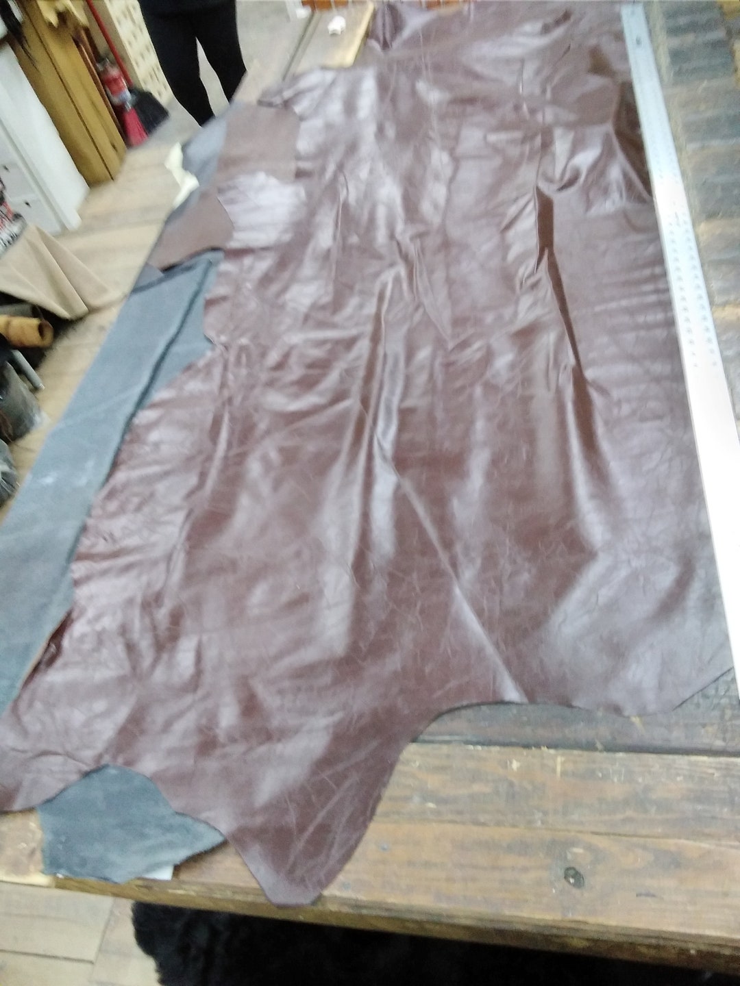 Cow Hide / Brown / 2-3 Oz Side / B14-box60 - Etsy