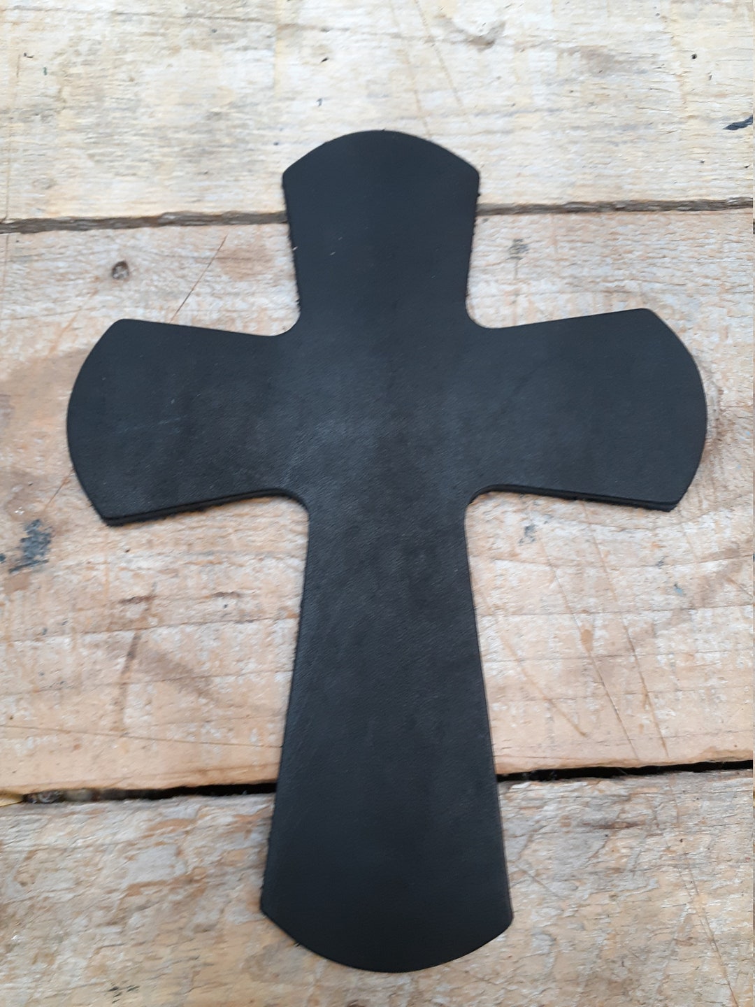 Leather Cross Sharp Cut Outs 3 - Sizes to Choose From - Etsy