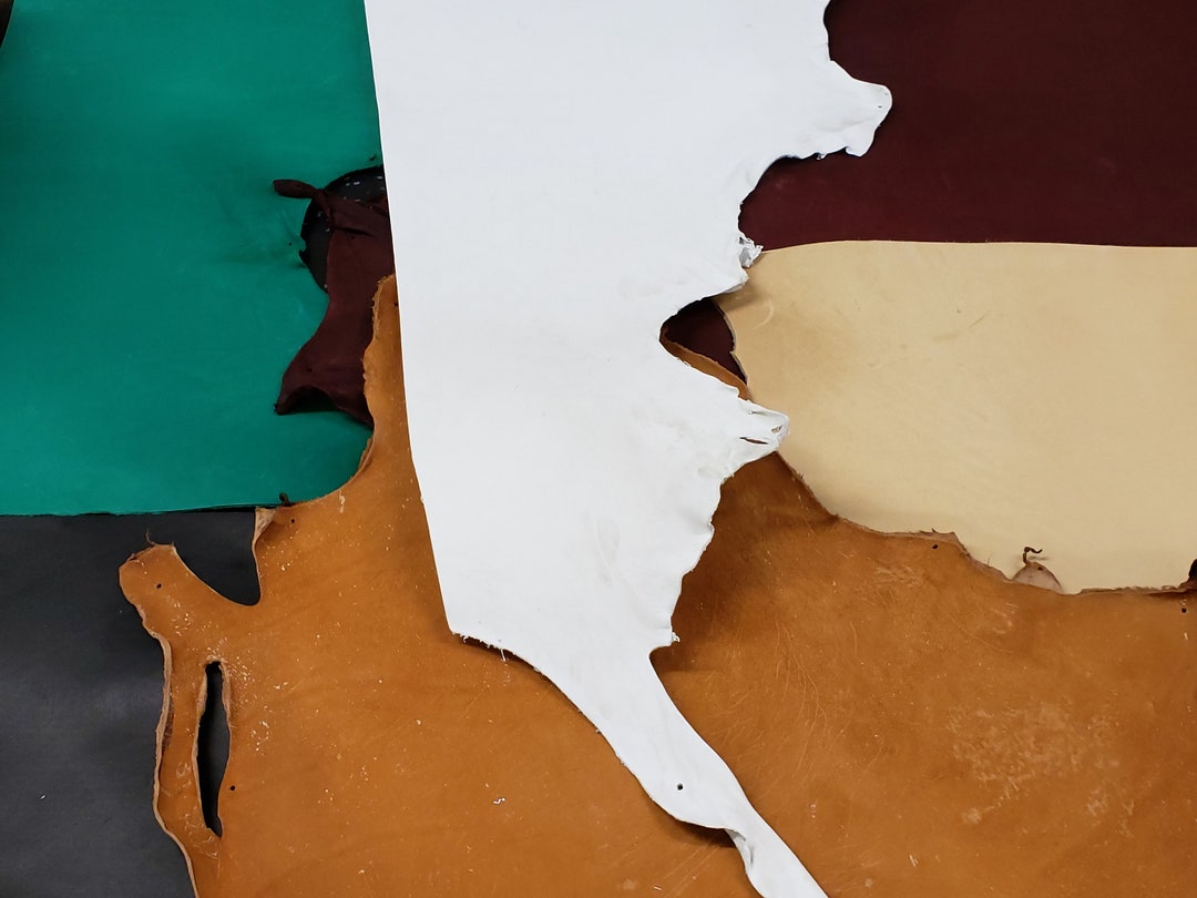 Cowhide Leather-5-6oz-6 Colors-great Buy - Etsy