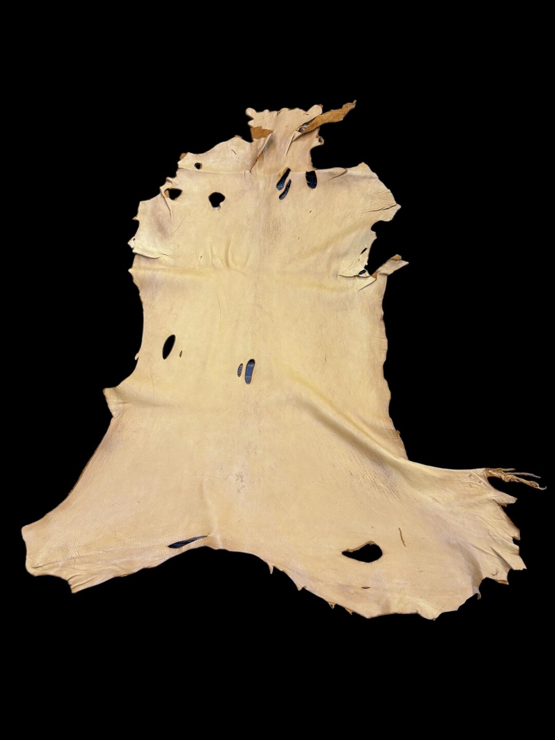 Deerskin/deer Leather / Buckskin Hide/saddle Color / C12-pic1 - Etsy