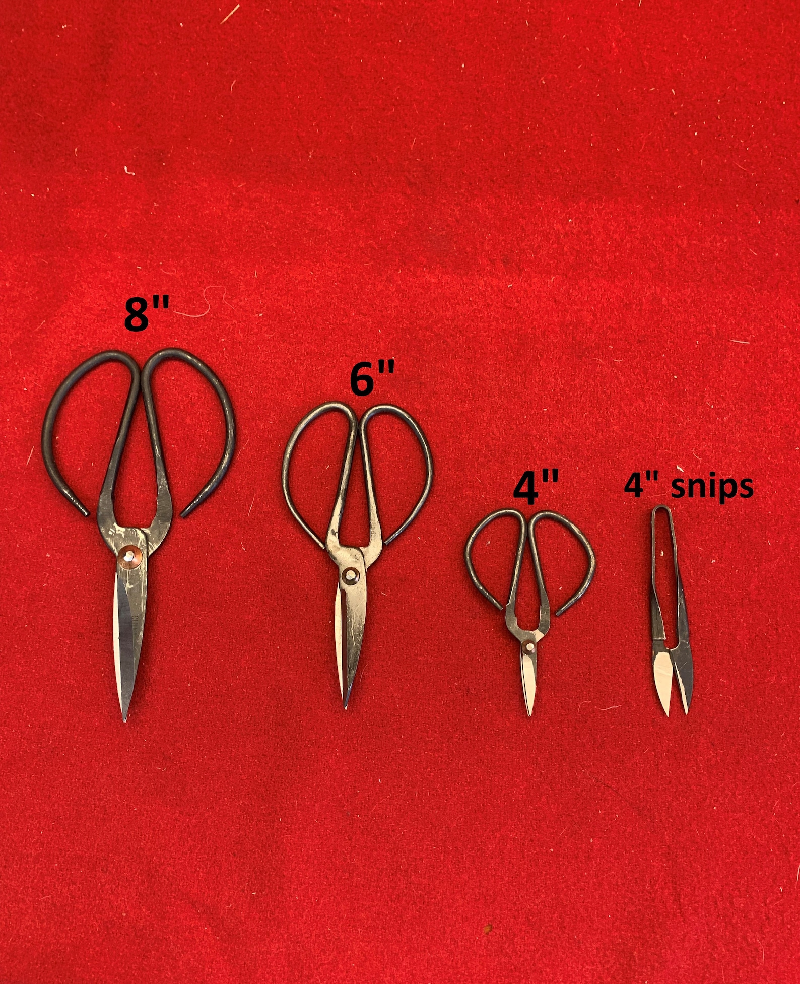 Hand Forged Scissors Primitive Style Leather Scissors 4 to - Etsy