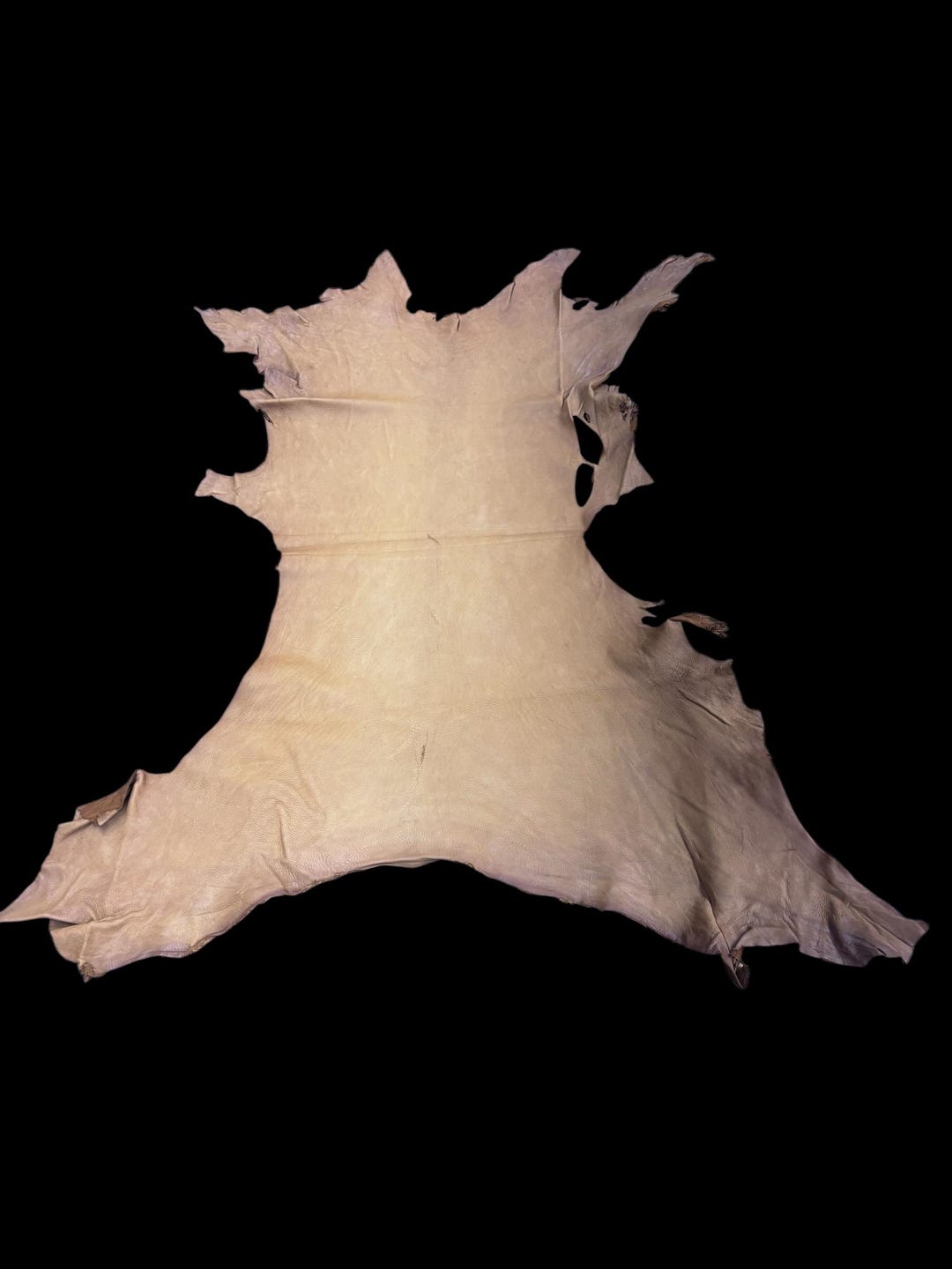 Deerskin/deer Leather / Buckskin Hide/tobacco Color / C 12- Pic-3 - Etsy