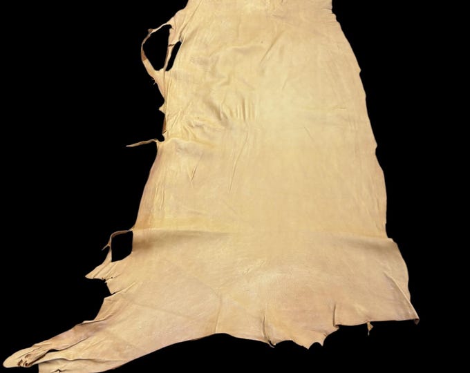 Deerskin/deer Leather / Buckskin Hide/saddle Color / C12-pic9 - Etsy