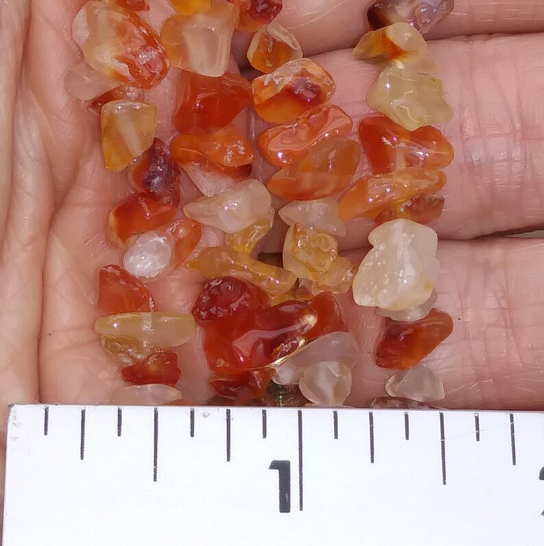 Natural Stone Chip Strands S10-17 - Etsy