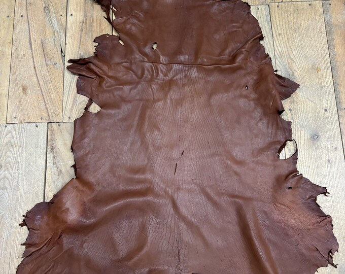 Deerskin Buckskin Hide Whiskey Color 11sf Nice Grain! C12-pic23 - Etsy
