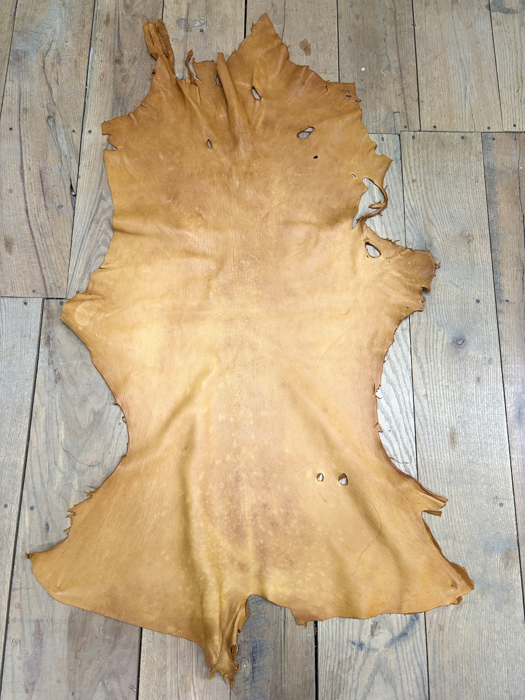 Deerskin/deer Leather / Buckskin Hide/saddle Color / C12-pic24 - Etsy