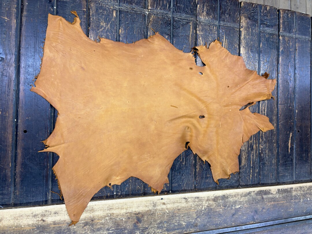 Deerskin/deer Leather / Buckskin Hide/saddle Color / C12-pic34 - Etsy