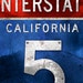 California Interstate 5 METAL Sign 15x15 FREE SHIPPING - Etsy