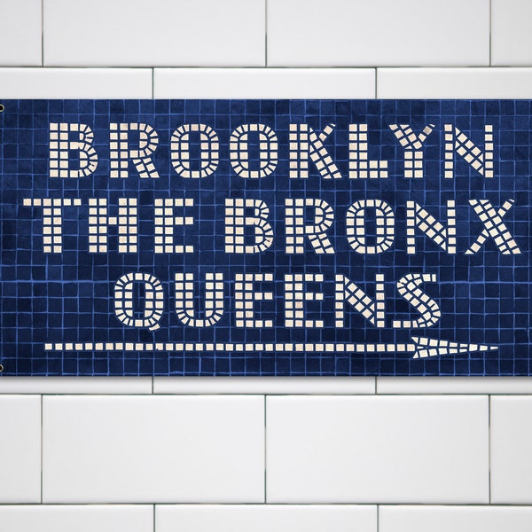 Subway Sign Art - Etsy