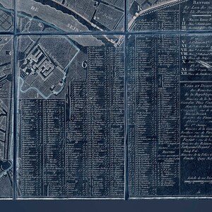 Vintage Map of Paris METAL Triptych 48x32 FREE SHIPPING - Etsy