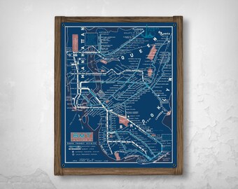 Dallas DART Map Texas Subway Map Light Rail Map Metro - Etsy