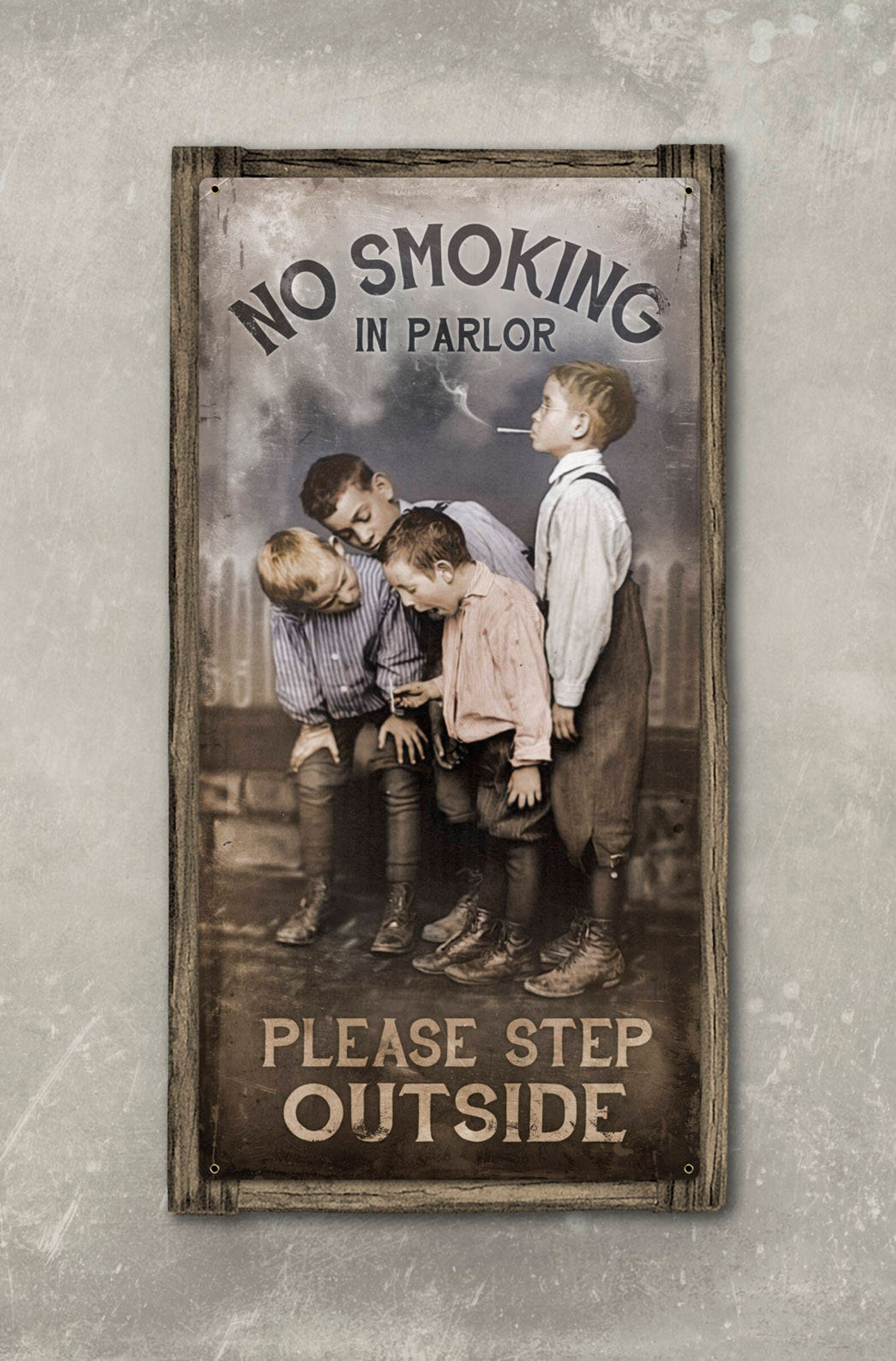 No Smoking METAL Sign FREE SHIPPING | Etsy