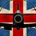 Spitfire Union Jack METAL Triptych 54x18" FREE Shipping - Etsy