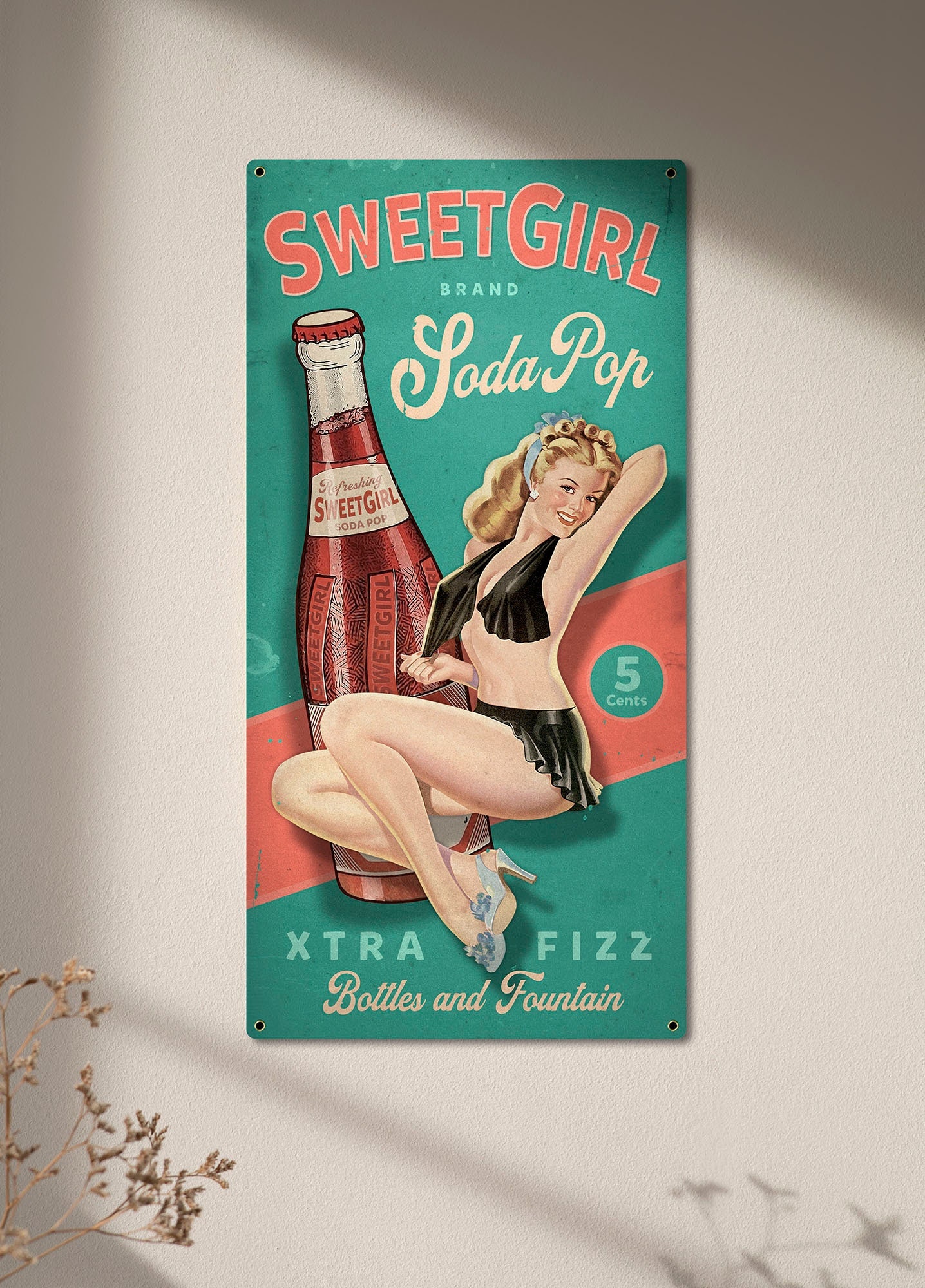 1994 Coke Pin Up Calendars