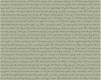 Gingham Fields Text in Forest From Riley Blake Designs - Etsy