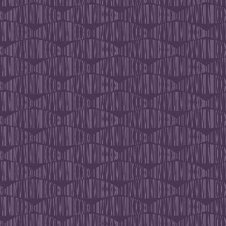 Geo Stripes in Purple From Stof of Denmark - Etsy