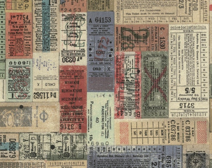 Transportation Tickets in Multi From Foundations by Tim Holtz for ...