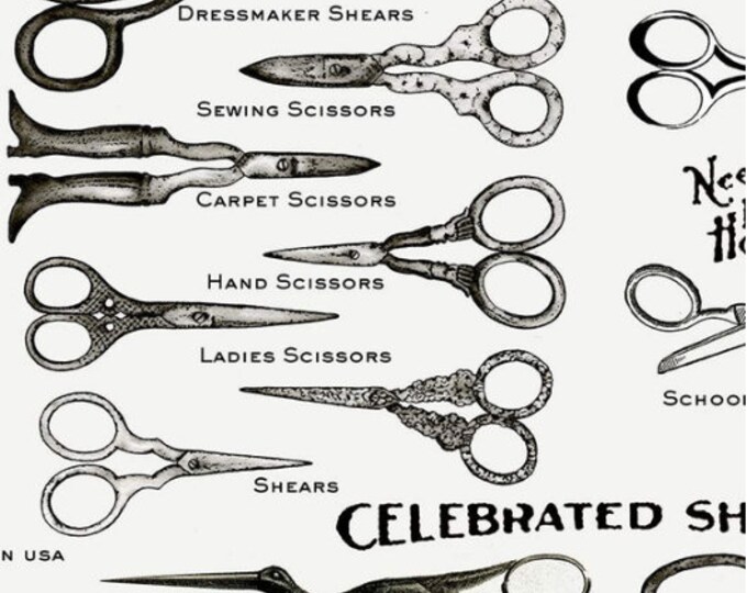 She Who Sews Home Decor Shears off White by J Wecker Frisch for Riley ...