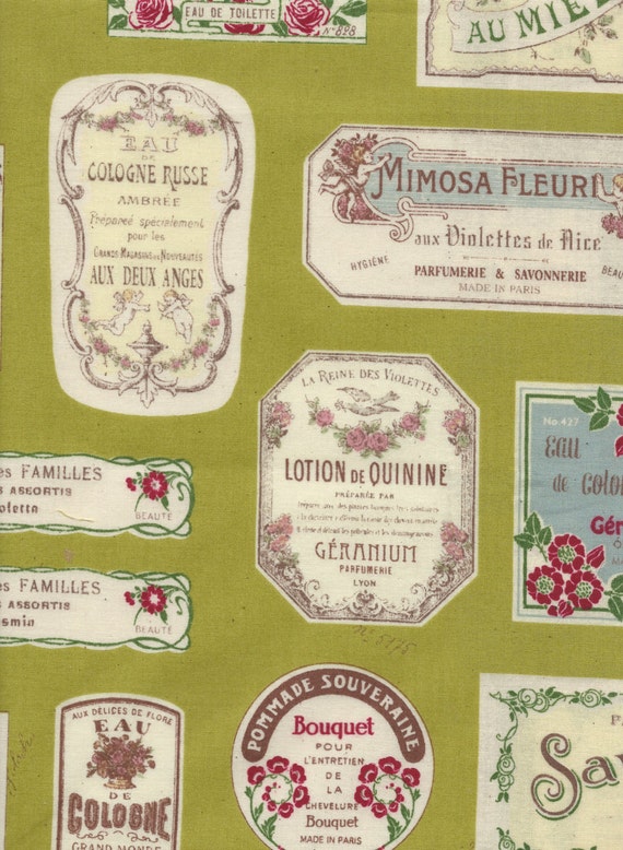 Eau De Cologne Labels in Olive From the Live Life Collection - Etsy