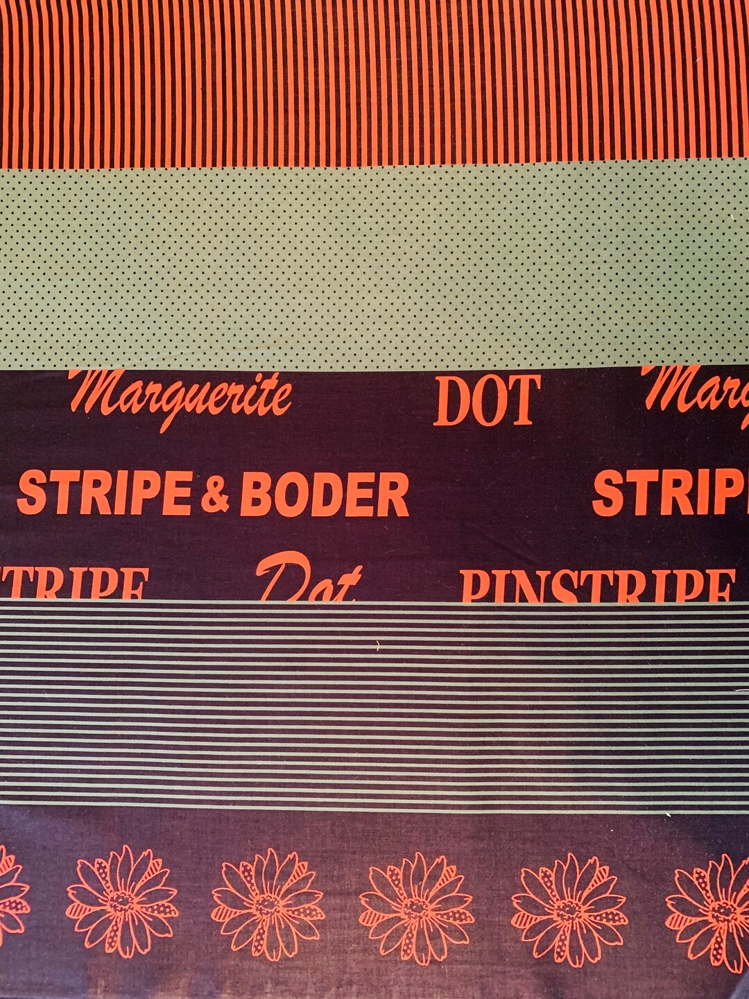 Stripe and Border Color A by Suzuko Koseki for Yuwa of Japan - Etsy