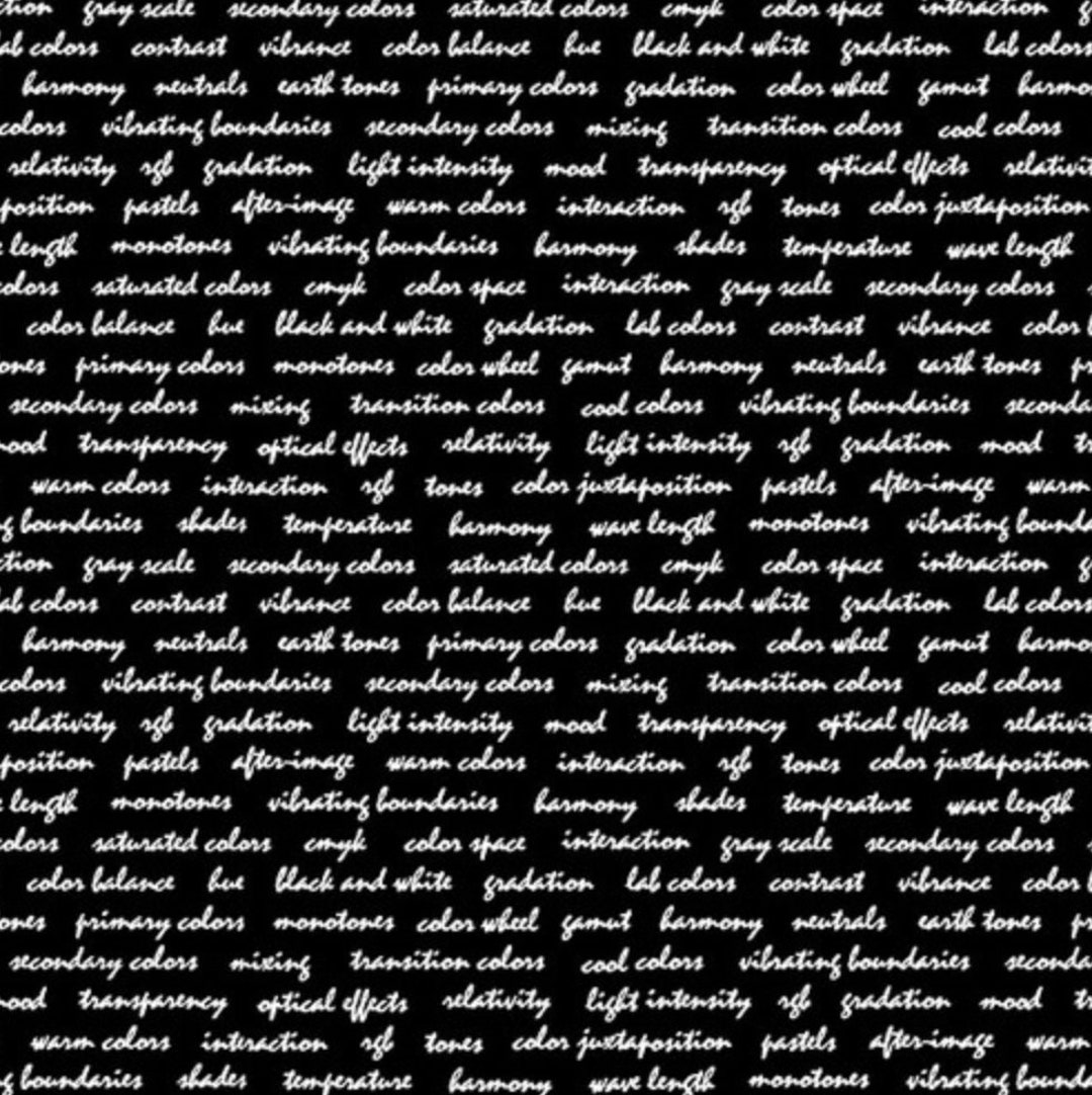 The Language of Color Script by Chelsea Design Works for Studio E ...