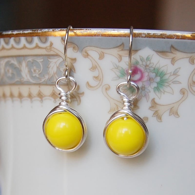 Yellow Jewelry - Etsy