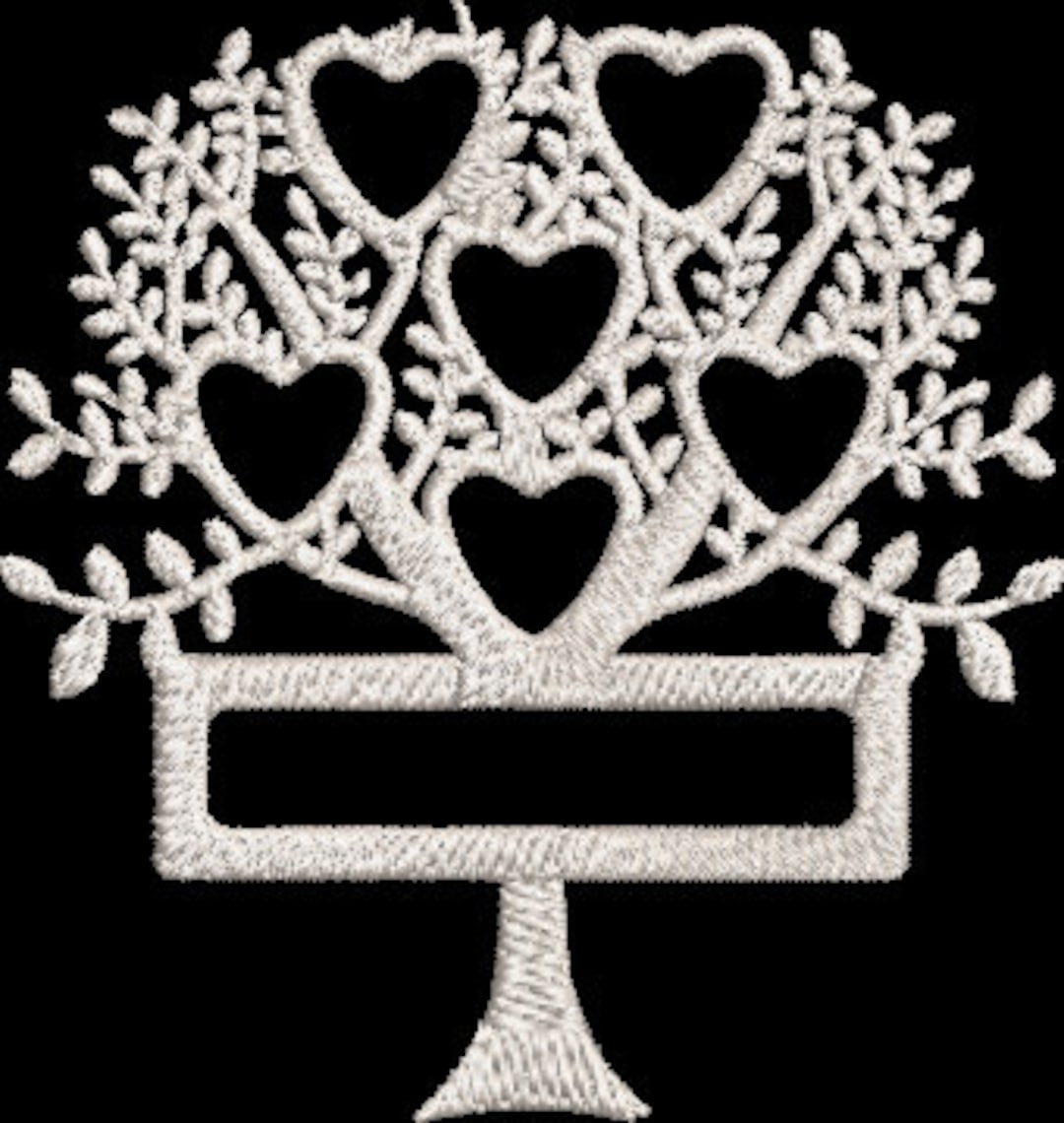 Family Tree Machine Embroidery Design Cooking Paper Towels Dish Towels ...