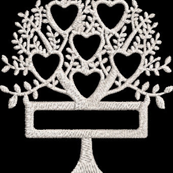 Embroidered Family Tree - Etsy