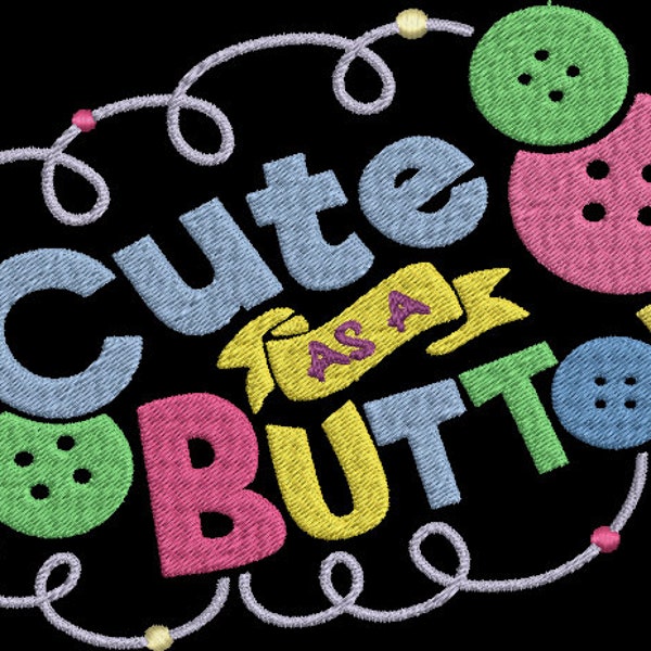 Cute as a Button - Etsy