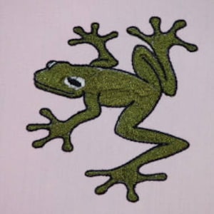 Tree Frog Machine Embroidery Design - Etsy