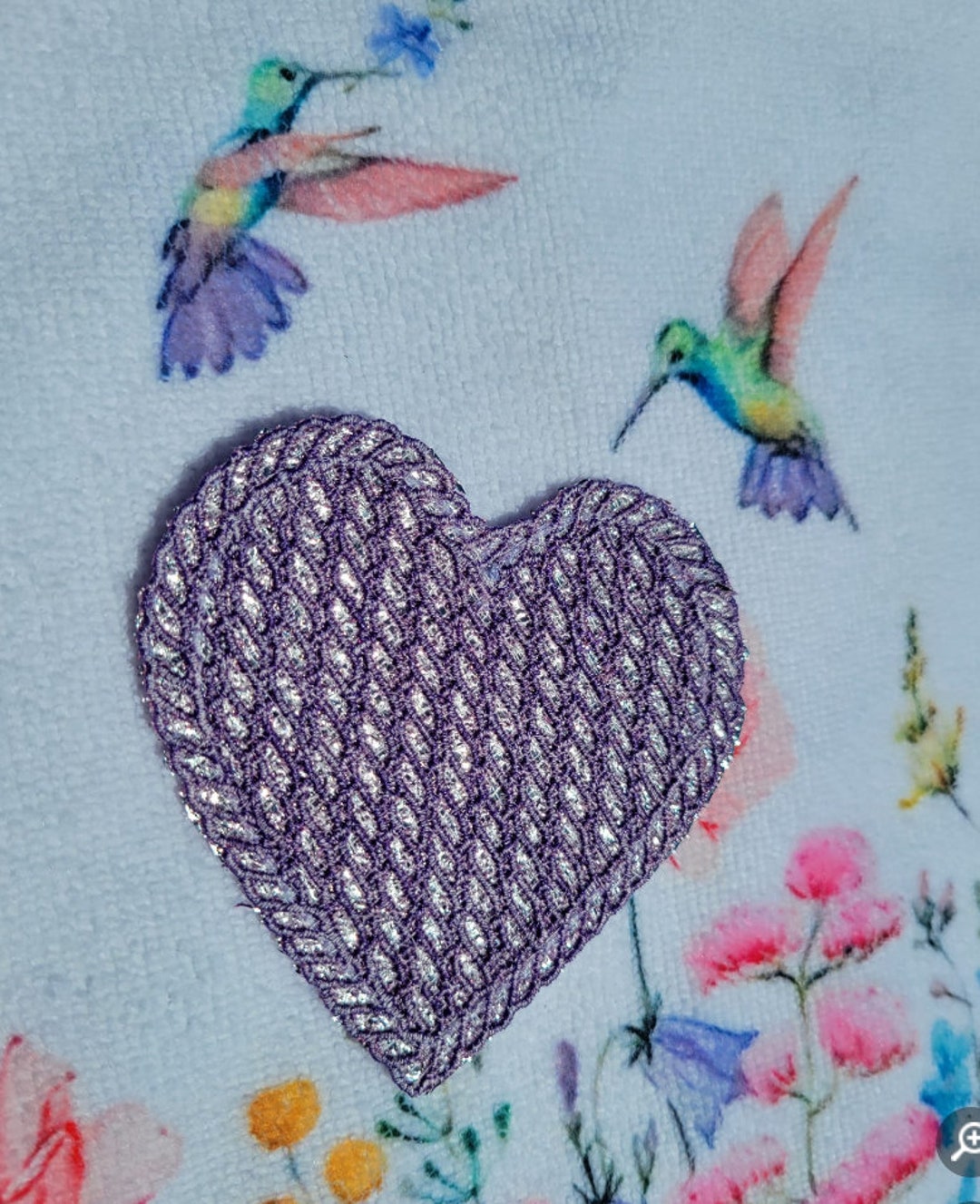 Mylar FSL Heart Machine Embroidery Design Embroidery Art ITH in the ...