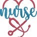 Nurse Designs Machine Embroidery Design Medical Doctor - Etsy
