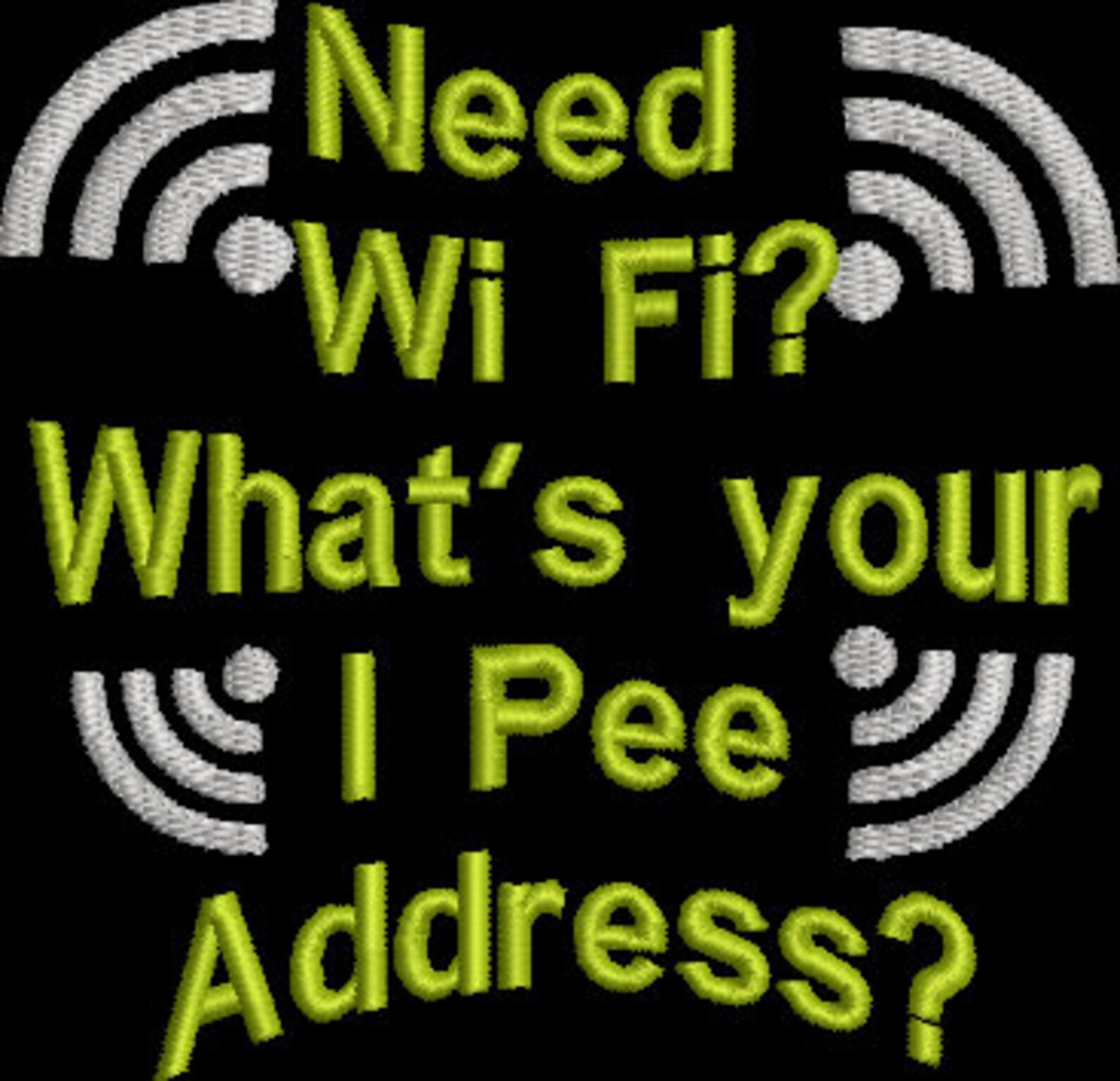 Toilet Paper Embroidery Design TP No 276 Design Machine | Etsy