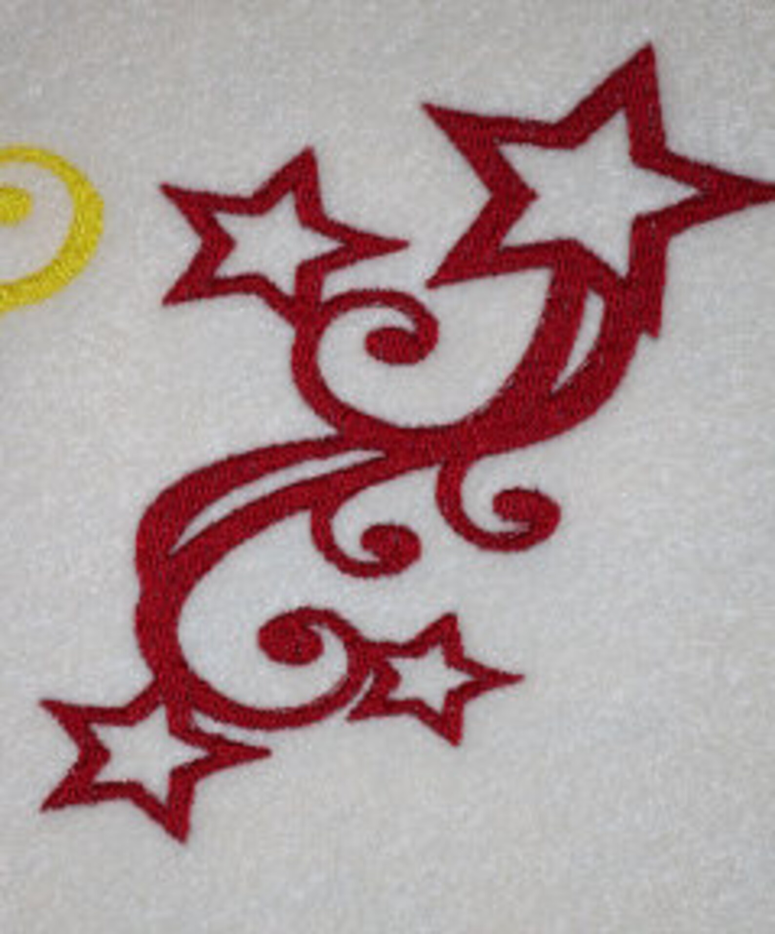 Star Flourishes Set of 4 Machine Embroidery Design - Etsy