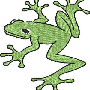 Tree Frog Machine Embroidery Design - Etsy