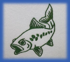 Fish Digitized Machine Embroidery File ONLY - Etsy
