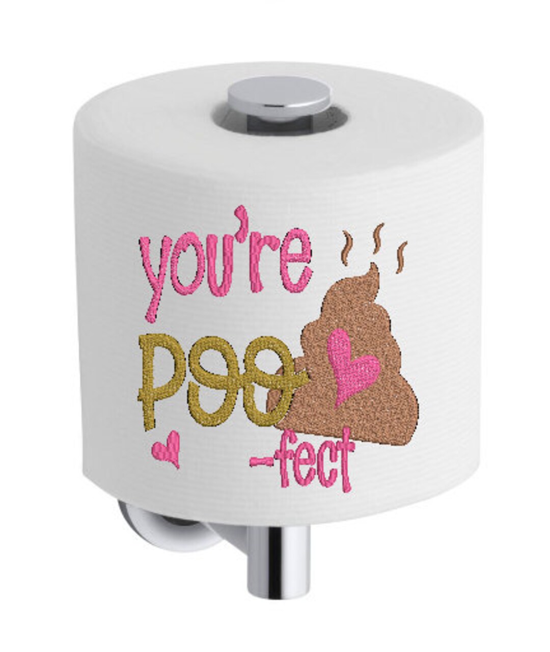 Toilet Paper Embroidery TP No 288 Design Machine Embroidery Design ...