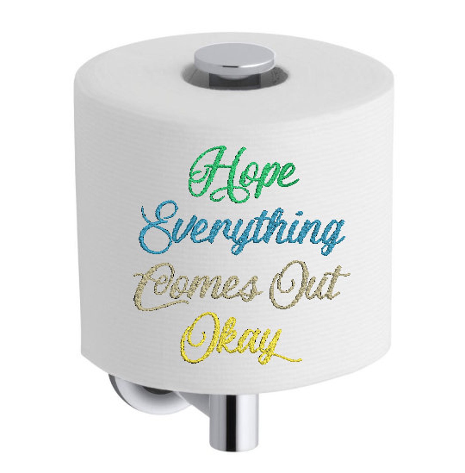 Toilet Paper Embroidery Design TP No 273 Design Machine Embroidery ...