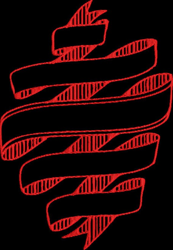 Banner Machine Embroidery Design Digital Download Only | Etsy