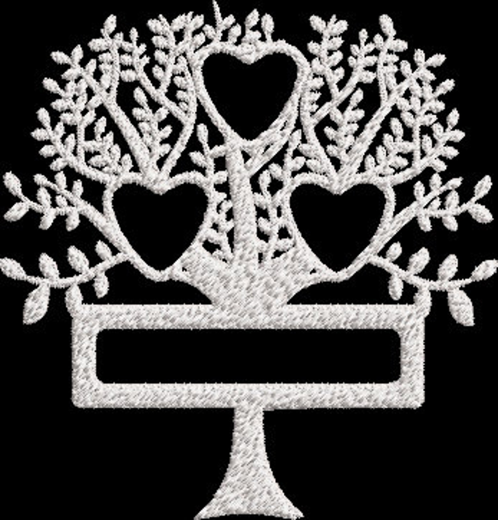 Family Tree Machine Embroidery Design Cooking Paper Towels - Etsy