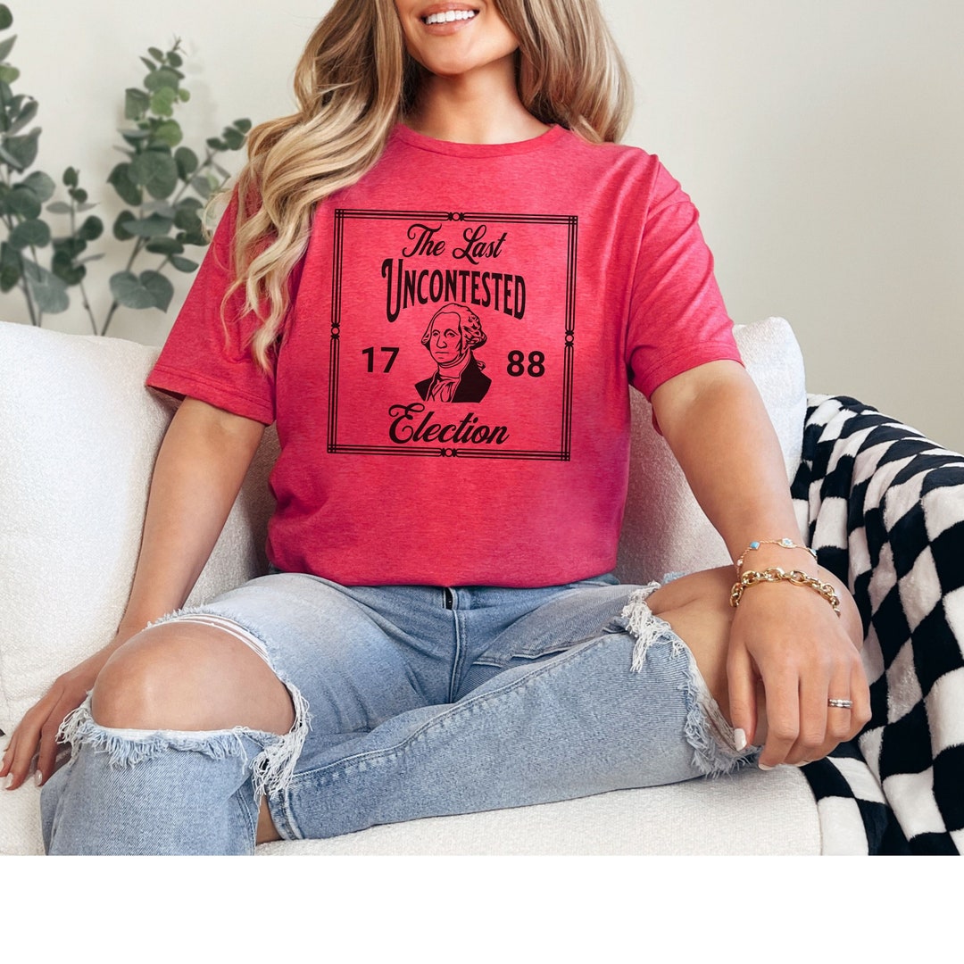 Funny Election Tshirt, First Election 1788, Republican Democrat Shirt ...