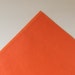 Orange Tissue Paper Sheets, Bulk Orange Tissue Paper, Premium Orange ...
