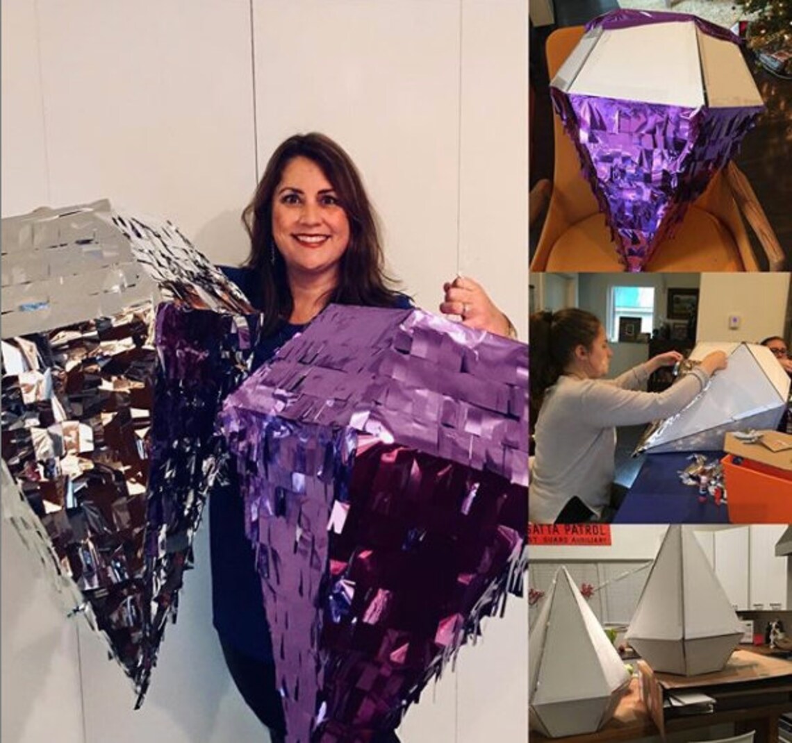 HUGE Fringe Piñata Wedding CUSTOM Events Promotions Bat | Etsy