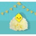 Hatching Soon Baby Shower Banner and Centerpiece, Chick and Egg Table ...