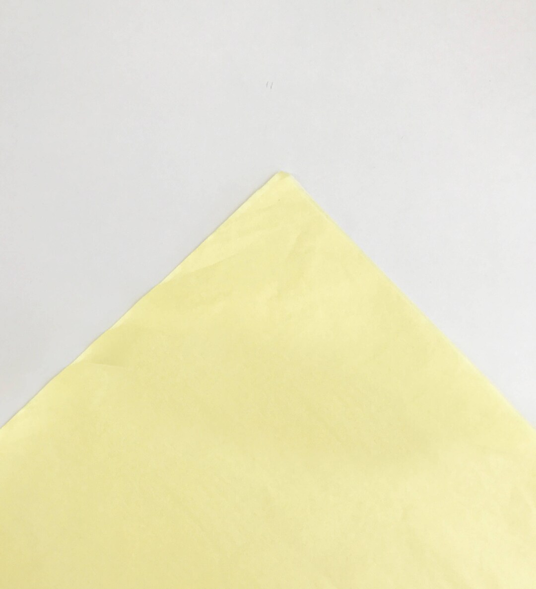 Light Yellow Tissue Paper Sheets, Bulk Yellow Tissue Paper, Premium ...