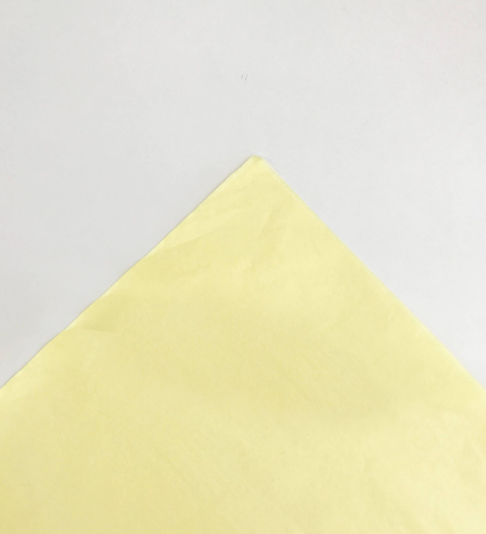 Light Yellow Tissue Paper Sheets Bulk Yellow Tissue Paper - Etsy